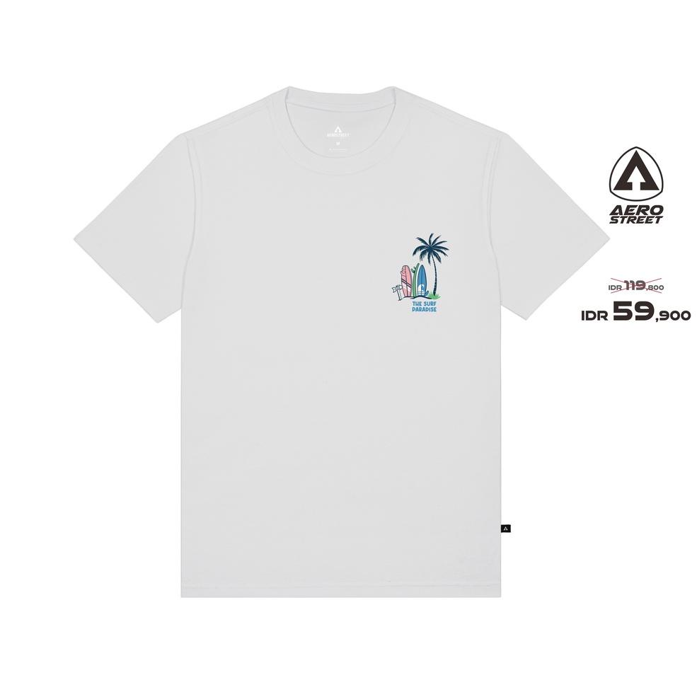 Jual Aerostreet T Shirt Surf Abu Muda Kaos T-Shirt Tshirt ABAAA (KODE 9554) | Shopee Indonesia