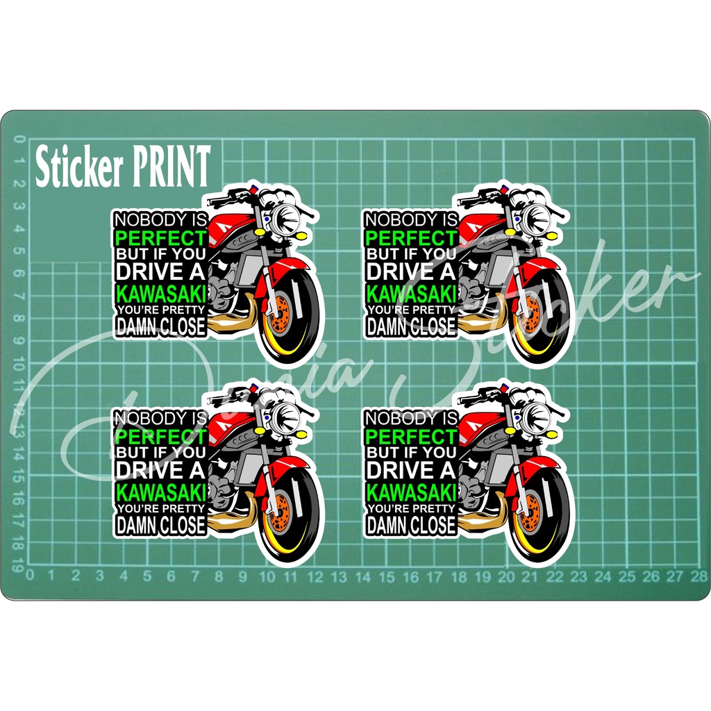 Jual Stiker print Racing variasi motor /Sticker kata kata / sticker ...