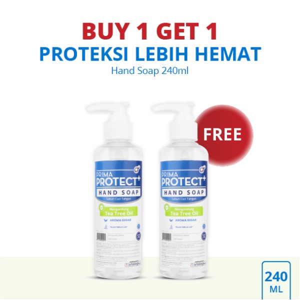 Jual PRIMA PROTECT+ BUY 1 FREE 1 Hand Soap 240ml | Shopee Indonesia