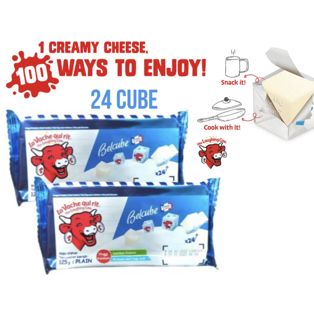 Jual Belcube keju Belcube Plain Cheese Spread Belcubes Bayi Mpasi ...