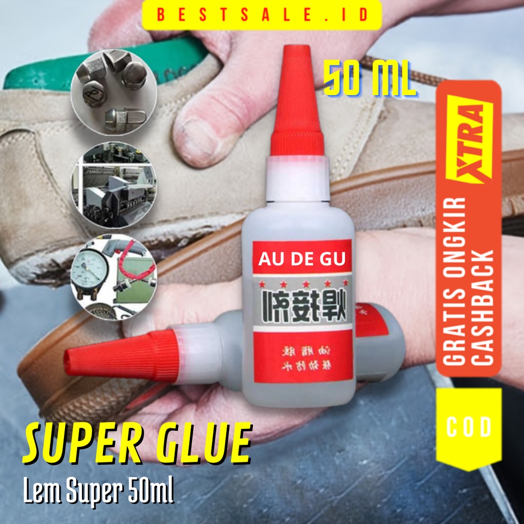 Jual Lem Super Serbaguna Kuat 50ml - Lem Sepatu Super Kuat 50ml - Lem ...