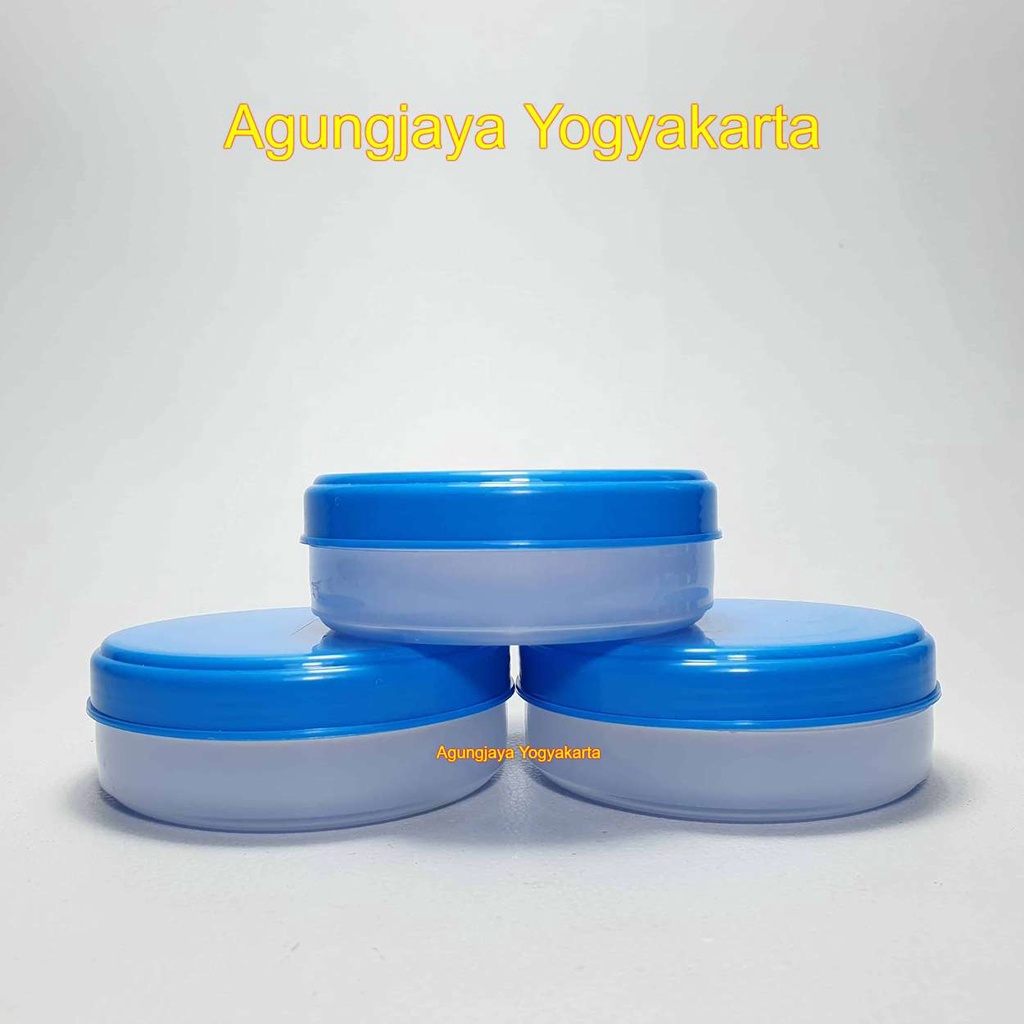 Jual Pot Kosmetik Lulur 100 g Biru Natural Nivea / Pot Plastik / Pot ...