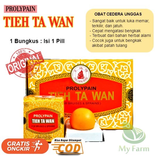 Jual Obat Pereda Nyeri / Jamu Prolypain Tieh Ta Wang Buat Luka Dalam ...
