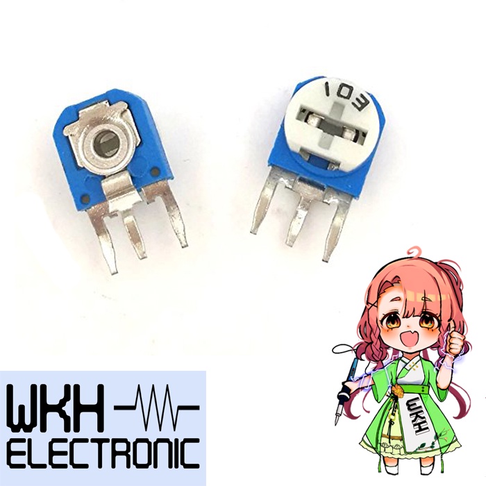 Jual RM063 10K 103 POTENSIOMETER TRIMPOT RM-063 OHM POTENSIO ...