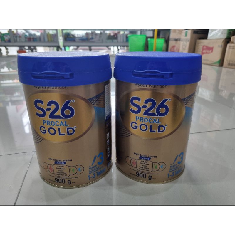 Jual S26 procal gold 3 ukuran 900 gram ED APRIL 2023 (kaleng sedikit penyok di belakang ...