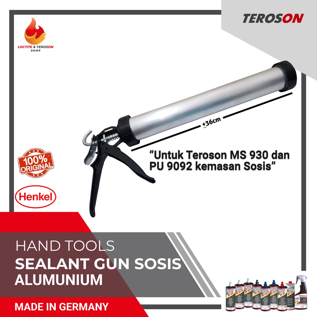 Jual TEMBAKAN LEM SOSIS CAULKING GUN KHUSUS LEM TEROSON KEMASAN SOSIS ...