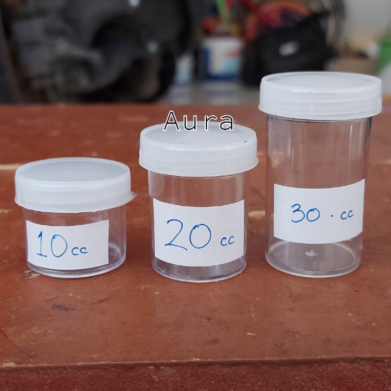 Jual (Bisa COD) Pot Urine 20cc, 1pack isi 100pcs, pot urin , pot slime ...