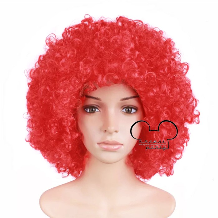 Jual Wig / Wig Kribo / Wig Badut / Rambut Palsu / Rambut Cosplay ...