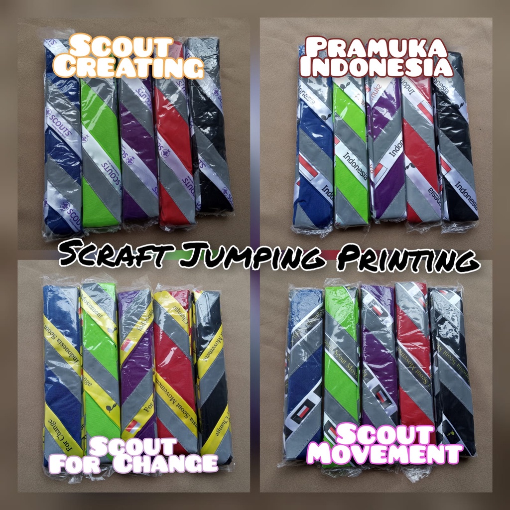 Jual Scraf / Slayer Printing Pramuka | Shopee Indonesia