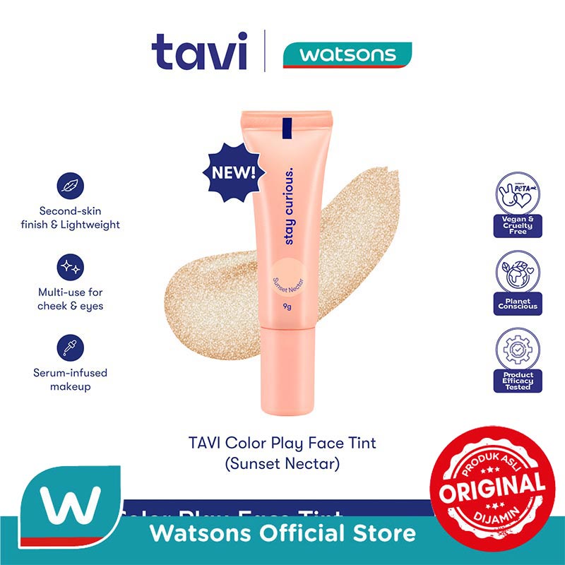 Jual Tavi Color Play Face Tint Sunset Nectar 9 g | Shopee Indonesia
