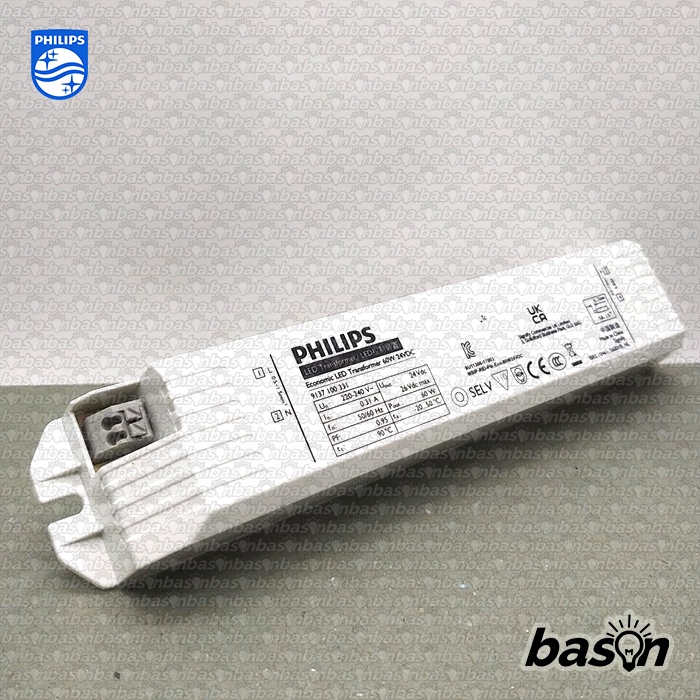 Jual PHILIPS Economic LED Transformer 60W 24VDC - untuk PHILIPS LED ...