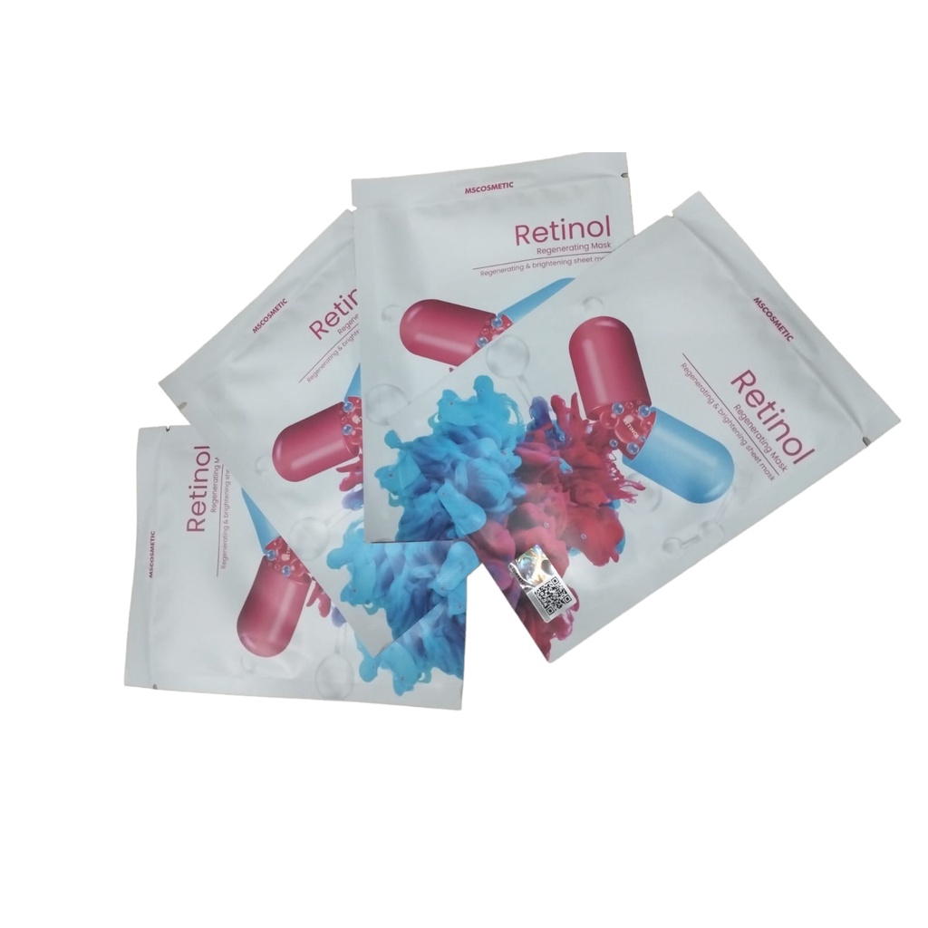 Jual NEW SHEET MASK MS GLOW RETINOL & BRIGHTENING | Shopee Indonesia