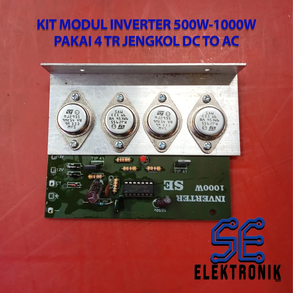Jual Kit Inverter 500 W - 1000 W Pakai 4 TR Jengkol DC ke AC | Shopee ...