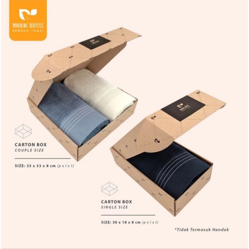 Jual Gift box handuk dus handuk hadiah packaging dus handuk single dan ...
