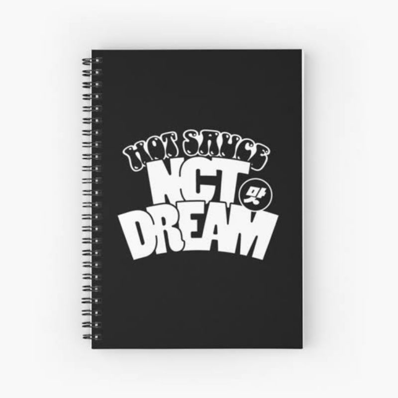 Jual Notebook NCT Dream Hot Sauce Spiral Notebook Kpop | Shopee Indonesia
