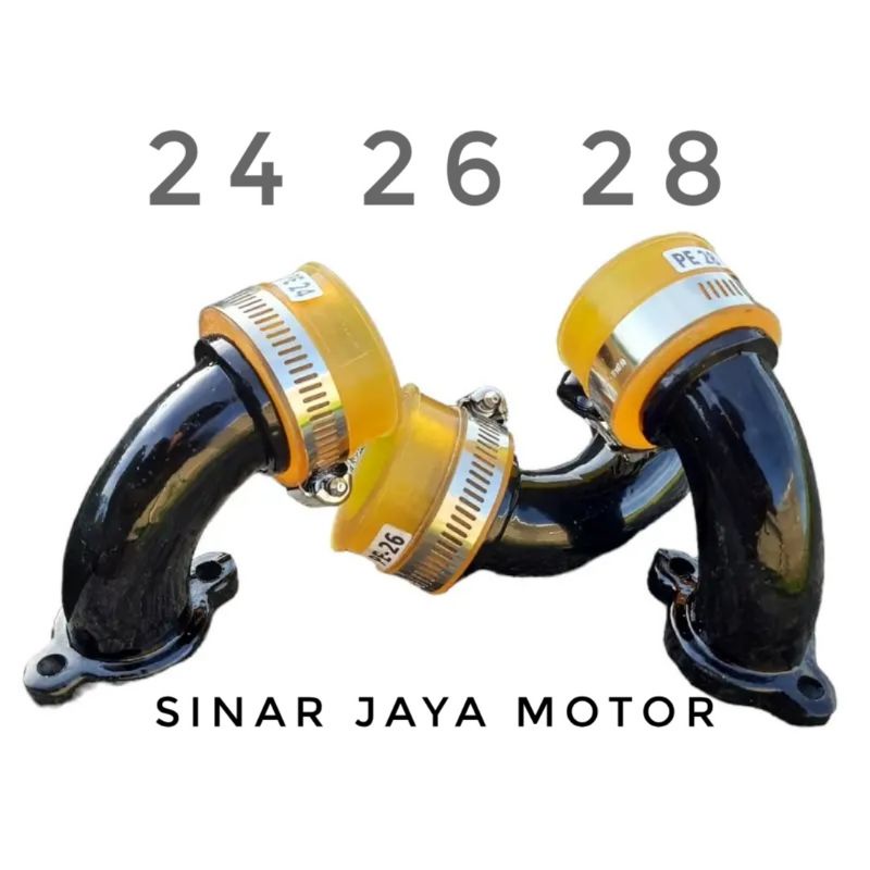 Jual intek intake manipol teflon miring bebek pe 26 28 | Shopee Indonesia