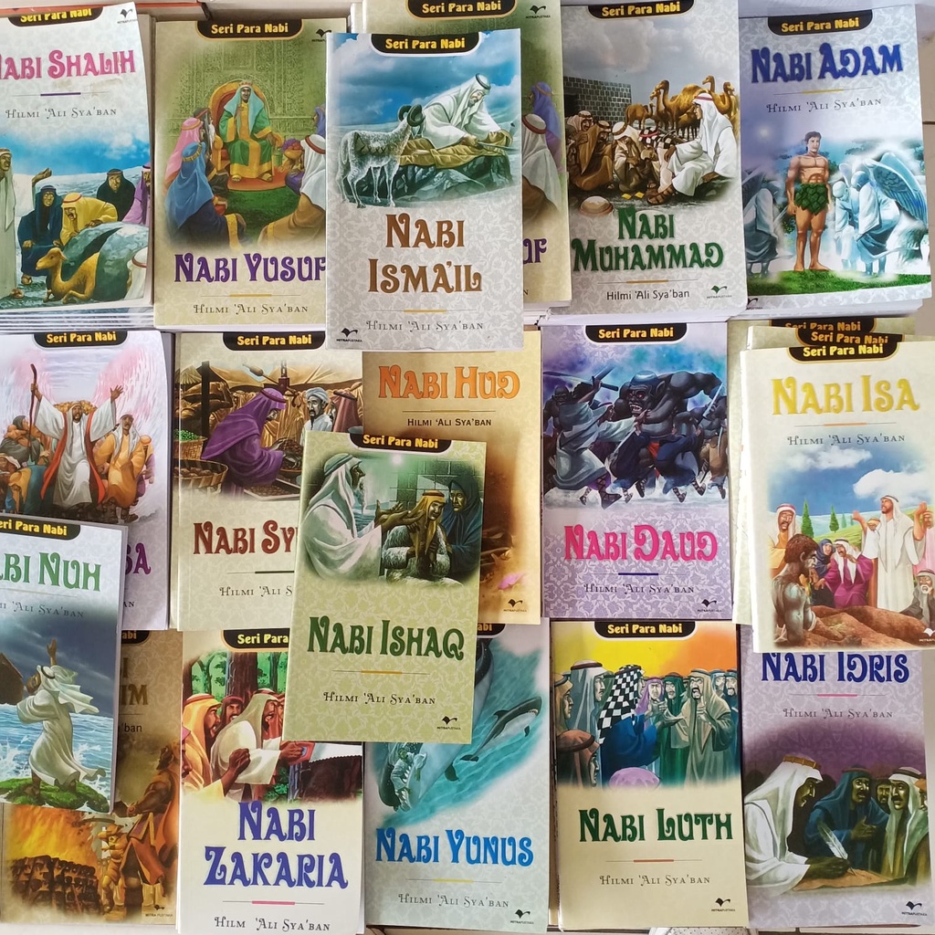 Jual Koleksi Buku Seri Para Nabi Idris Luth Yunus Zakaria Ibrahim Isa ...