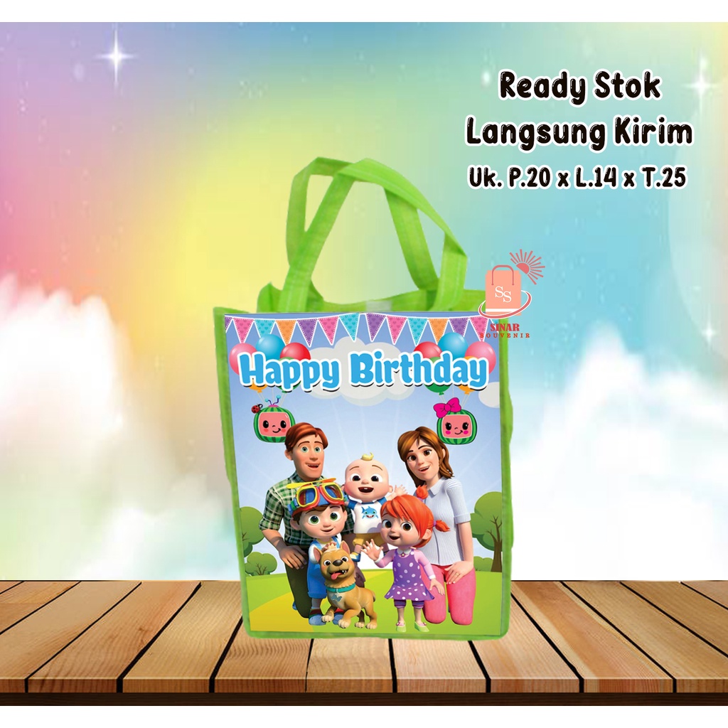Jual OODIE BAG / TAS ULTAH KFC COCOMELON SIAP KIRIM (COD) | Shopee ...