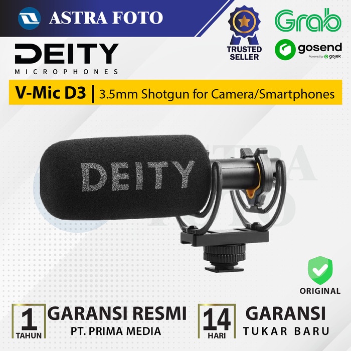 Jual Deity V-Mic D3 Shotgun Microphone | Shopee Indonesia