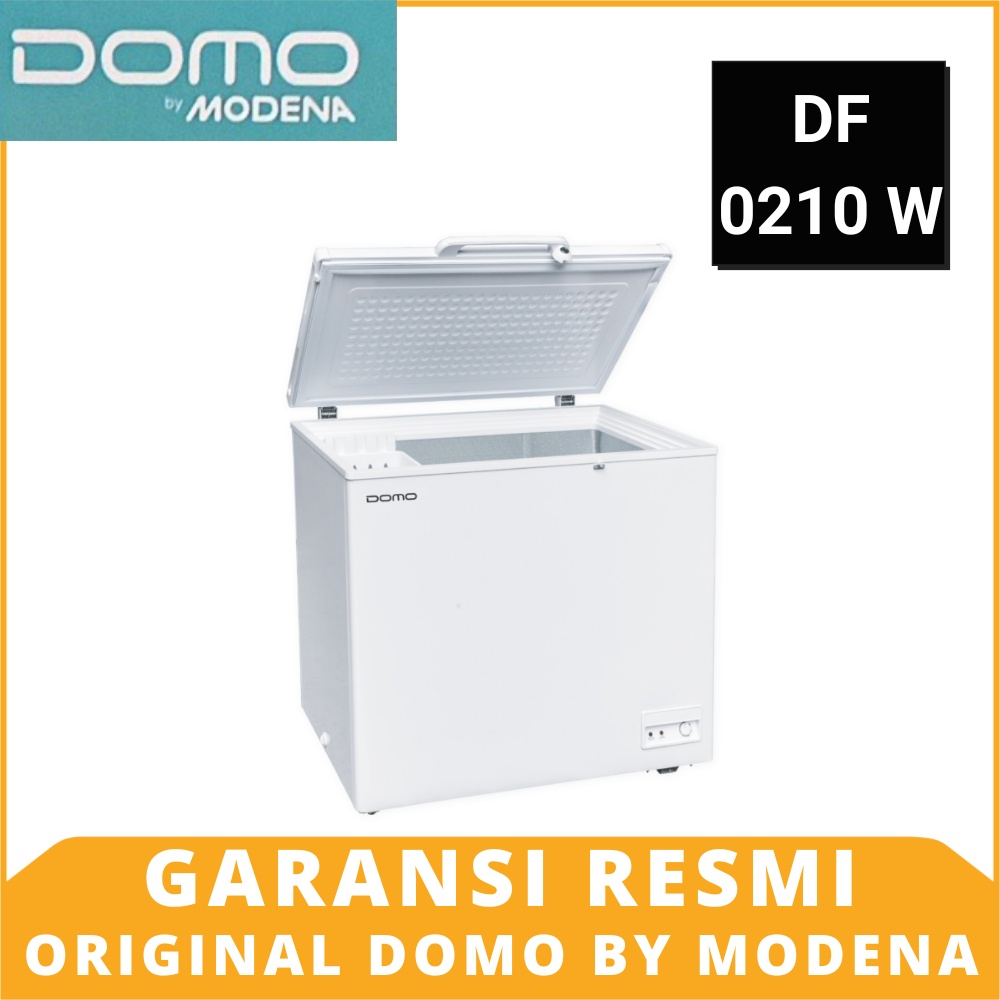 Jual CHEST FREEZER BOX DOMO BY MODENA DF-0210 W FREEZER 1 PINTU KAPASITAS 210 LITER DF 0210 W ...