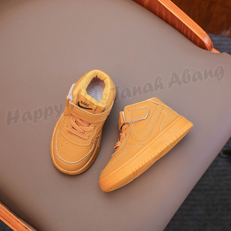 Jual SEPATU SNEAKERS ANAK LAKI LAKI WARNA COKLAT KEREN / SEPATU BOOT ...