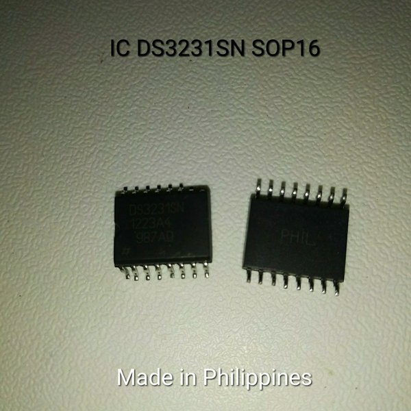Jual DS3231 i2c rtc real time clock IC DS3231SN Sop16 | Shopee Indonesia