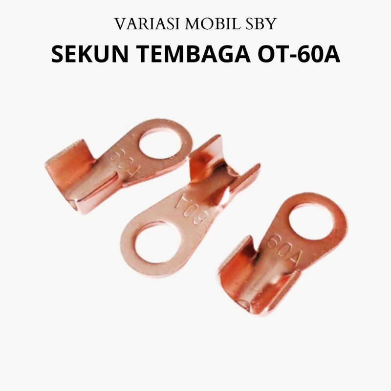 Jual Sekun kabel tembaga OT 60A 80A 100A skun kabel tembaga kualitas ...