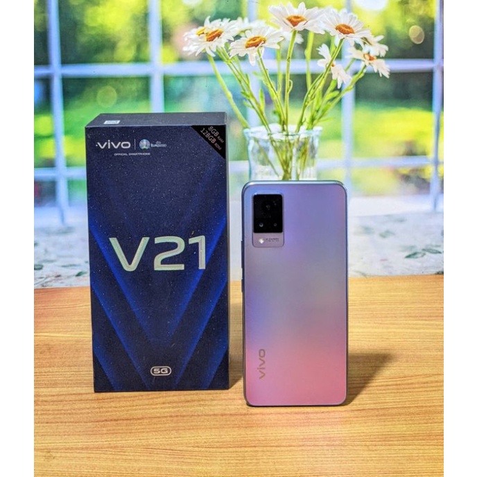 Jual Vivo V21 5G Ram 8/128gb Fullset Resmi Indonesia | Shopee Indonesia