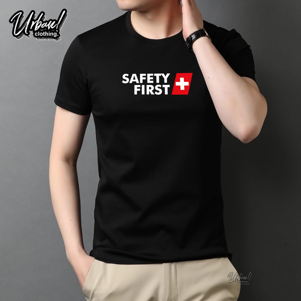Jual Urban - Kaos K3 Safety First Kerja Lapangan Proyek Utamakan ...