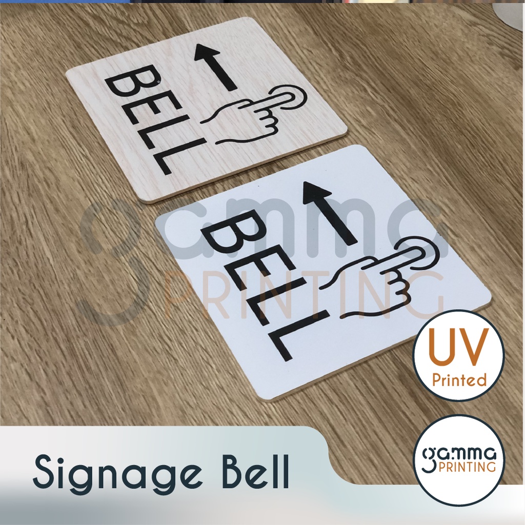 Jual Sign Board Bell Akrilik Timbul / Sign Acrylic / Acrylic Sign Bell ...