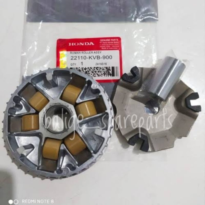 Jual Rumah roller assy set roller KVB / vario 110 lama / beat fi ...