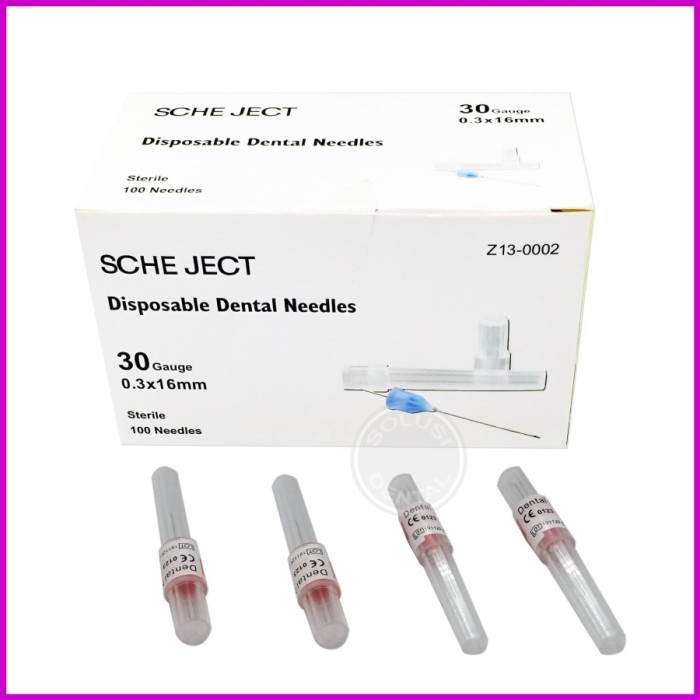 Jual Laku Dental Jarum Citoject Needle Sche Ject 30G | Shopee Indonesia