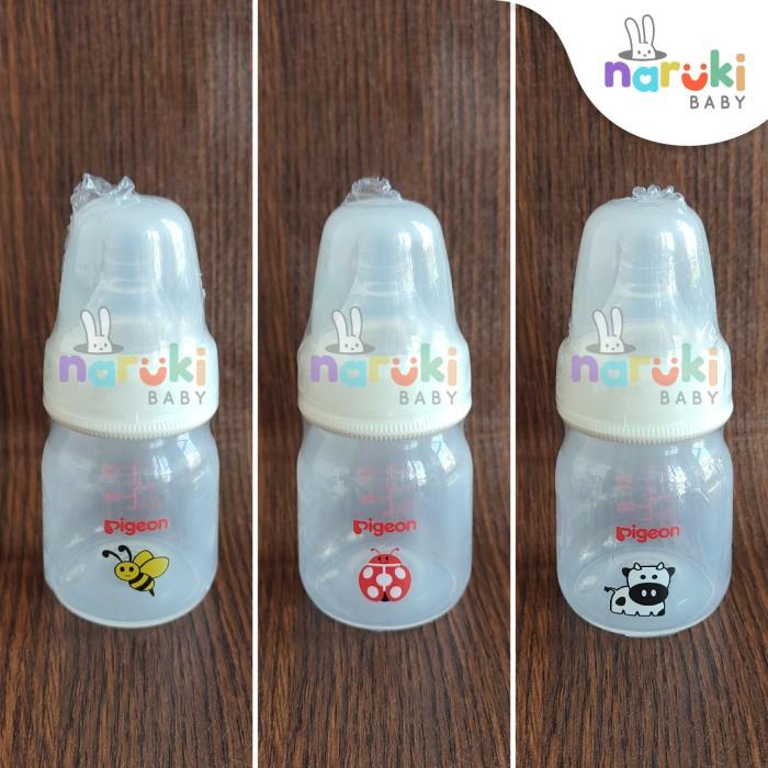 Jual Botol Susu Pigeon 50ml Peristaltic Slim Nipple 1 pcs tanpa box ...
