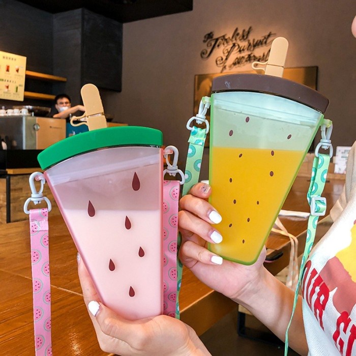 Jual DFANCCIE BOTOL-002 Bentuk ICE CREAM Lucu / Botol Minum Bentuk Es ...