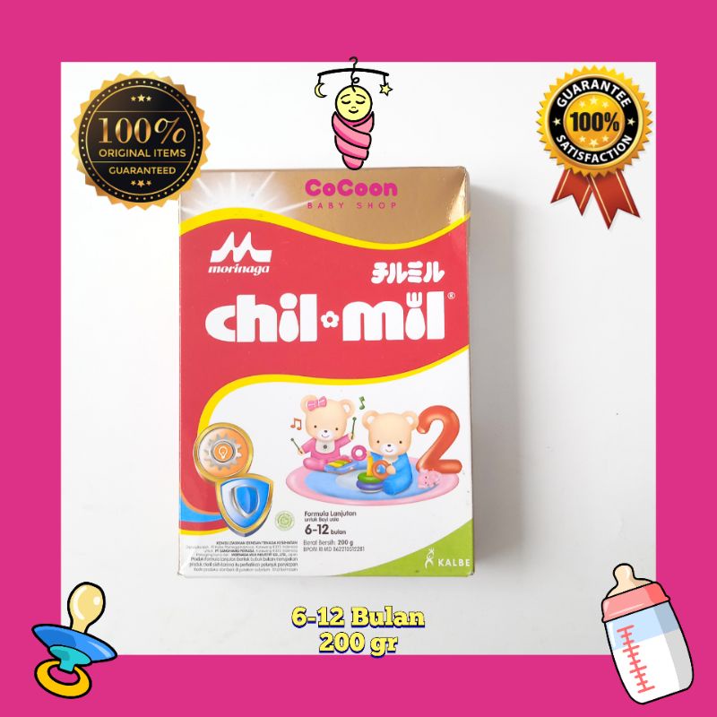 Jual Susu Formula Bayi Morinaga ChilMil Chil Mil Gold 6-12 Bulan 190g 190 gr 200 g 200g | Shopee ...