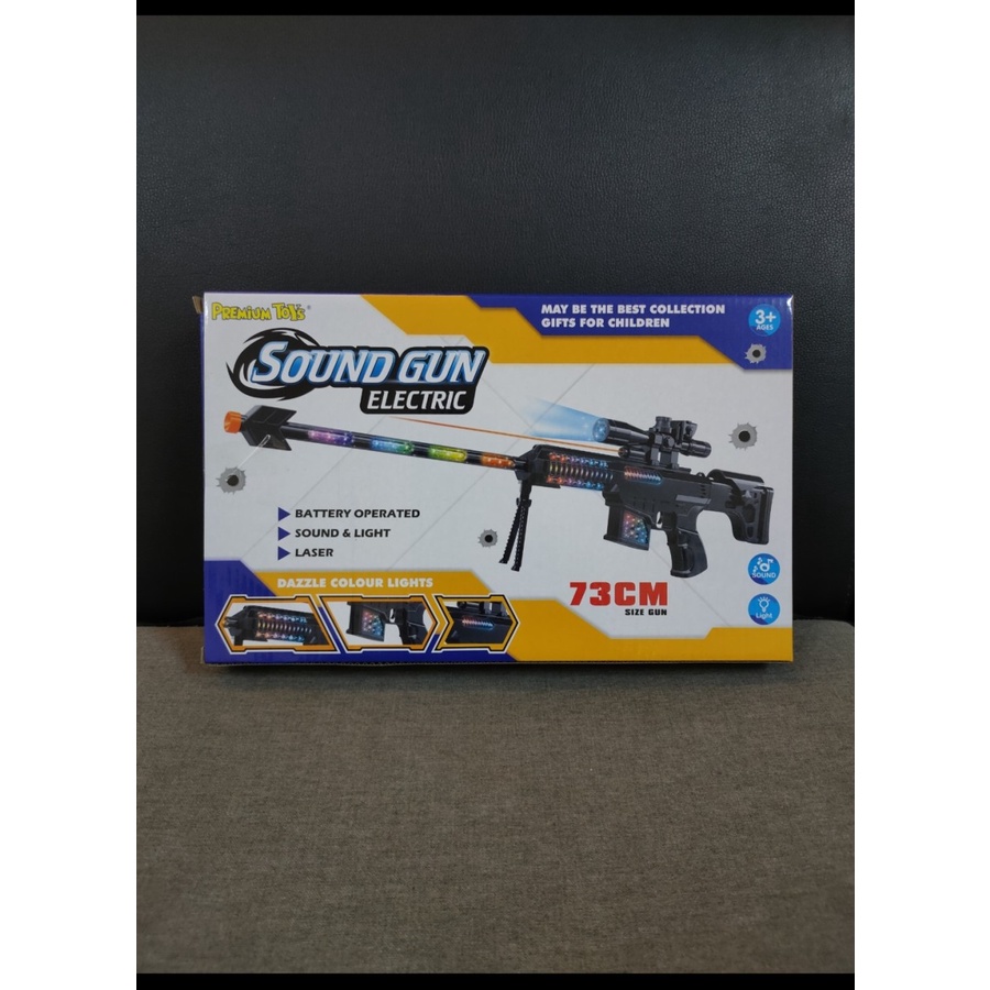 Jual Mainan Senjata Sniper Lampu Led, Suara Dan Laser PR17566 | Shopee ...