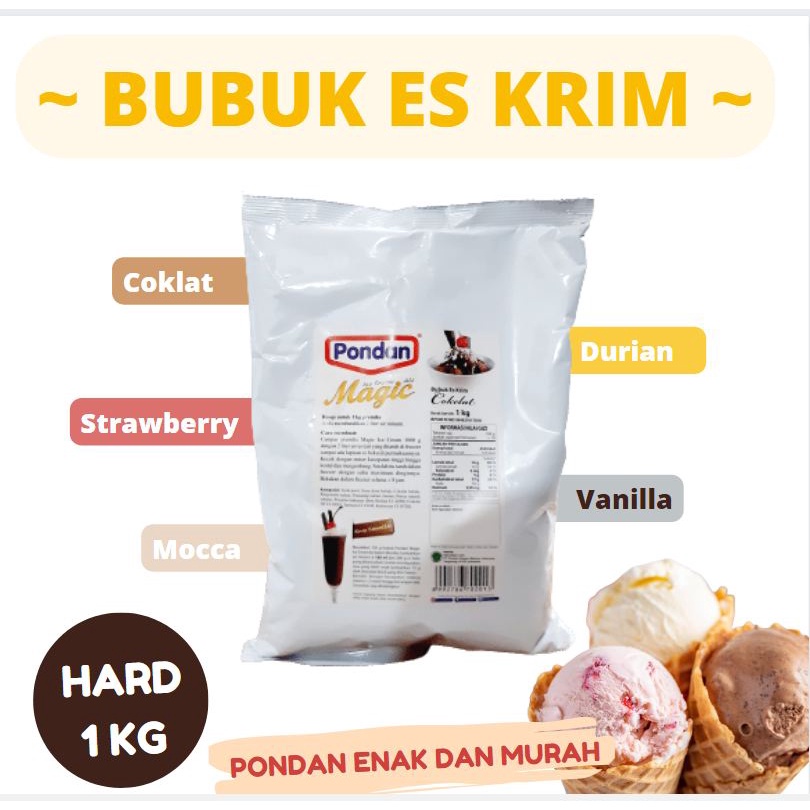 Jual Pondan Tepung Es Krim - Tepung Ice Cream Kiloan - Harga Bubuk Es ...