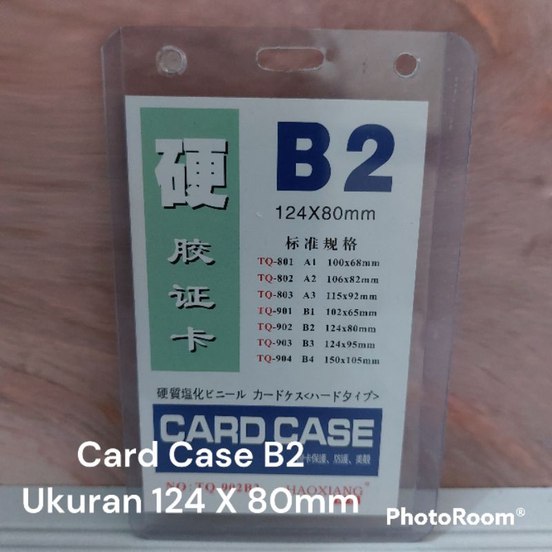 Jual Card Case B2 (20pc) Kartu Plastik Panitia Id Card Nametag Plastik (124 x 80) | Shopee Indonesia