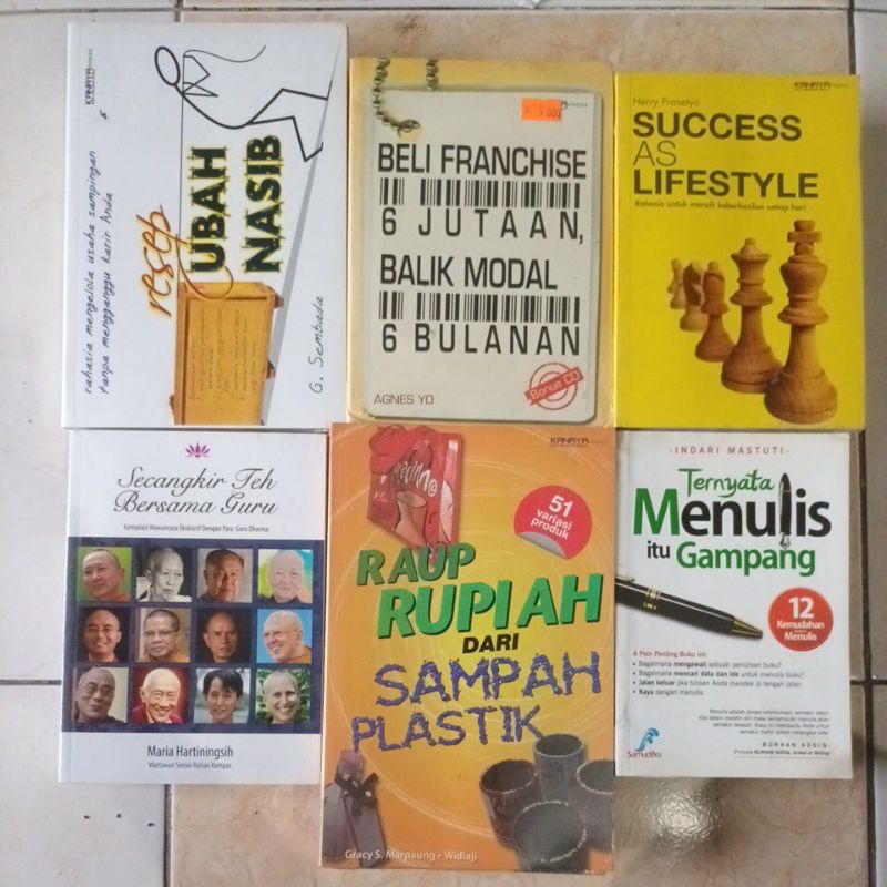 Jual OBRAL BUKU MOTIVASI / PENGEMBANGAN DIRI / MOTIVASI BISNIS / BISNIS - Original 8d | Shopee ...