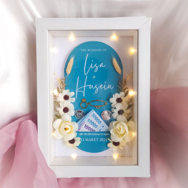 Jual 3 HARI JADI Mahar Oval kode SP11 / Mahar Bingkai / Mahar Estetik ...