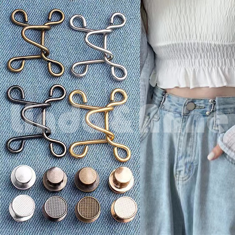 Jual Kancing Kait Gesper Denim Jeans Logam Pinggang Simple Adjustable ...