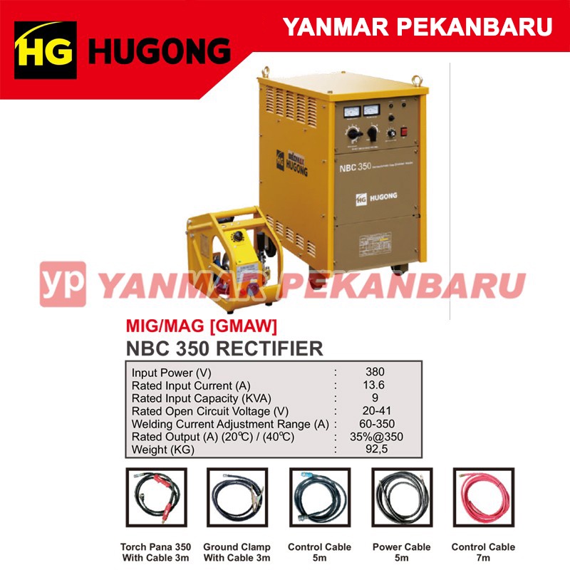 Jual TRAVO LAS NBC 350 RECTIFIER - 3 PHASE HUGONG | Shopee Indonesia