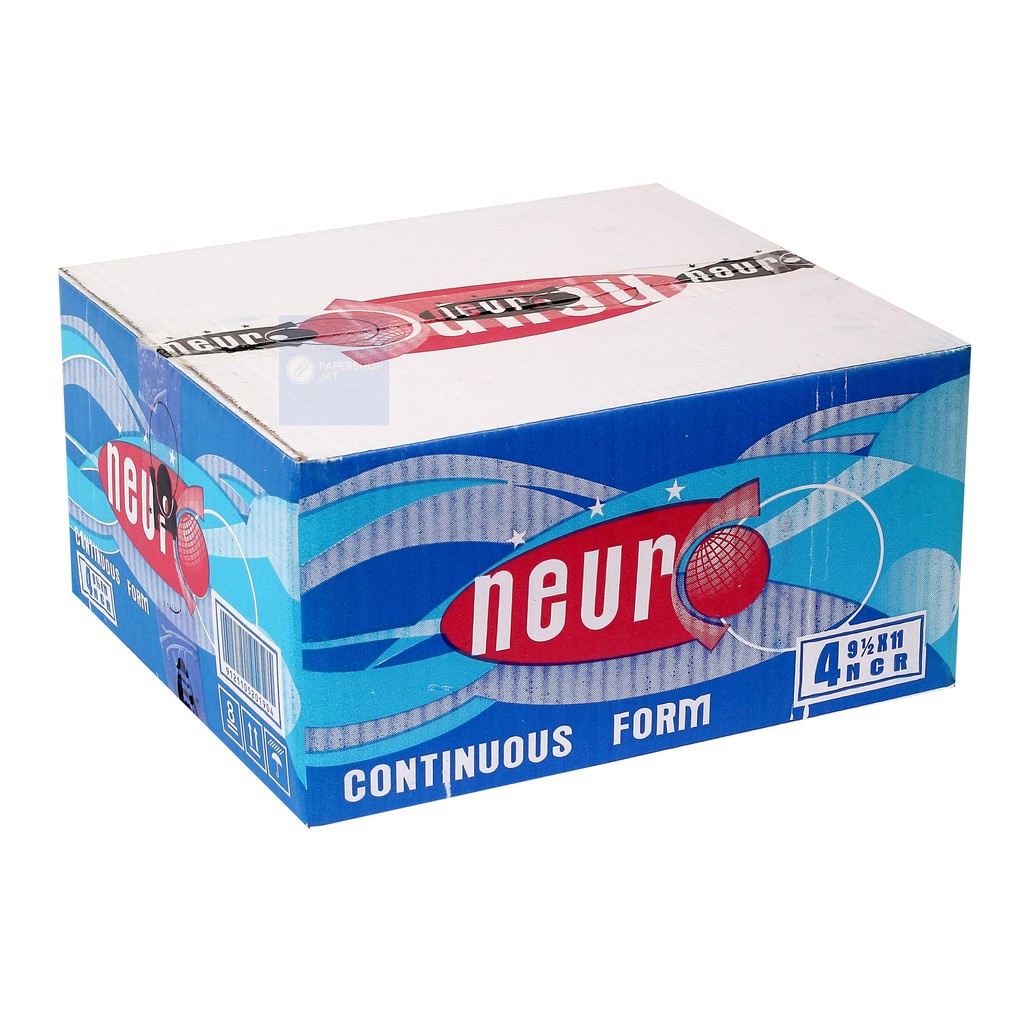 Jual NEURO - Continous Form 4 Ply 9 1/2 x 11 NCR - Box | Shopee Indonesia