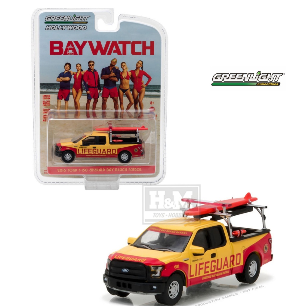 Jual Greenlight Hollywood Baywatch 2016 Ford F-150 Emerald Bay Beach ...