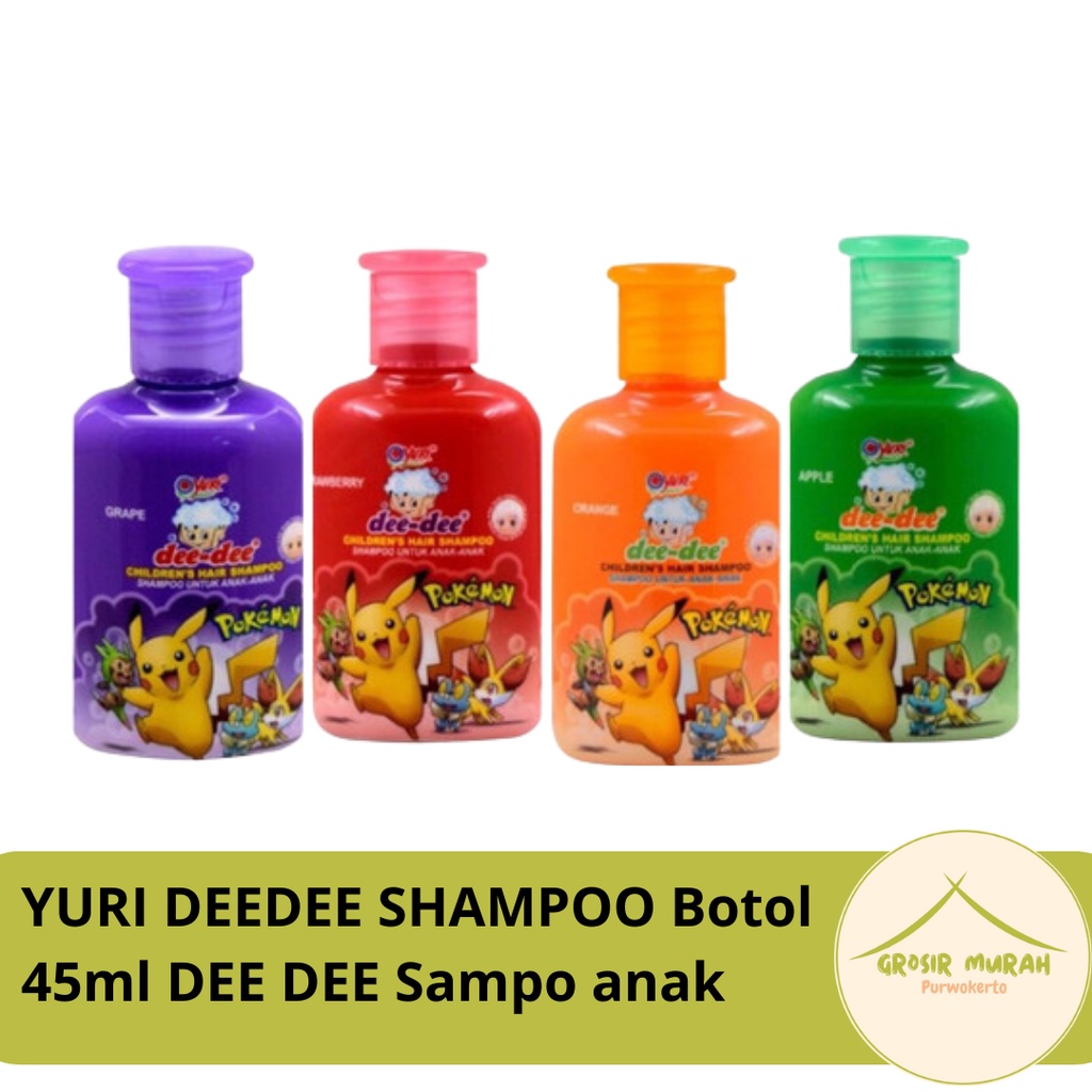 Jual YURI DEEDEE SHAMPOO Botol 45ml DEE DEE Sampo anak Dee-dee renceng ...