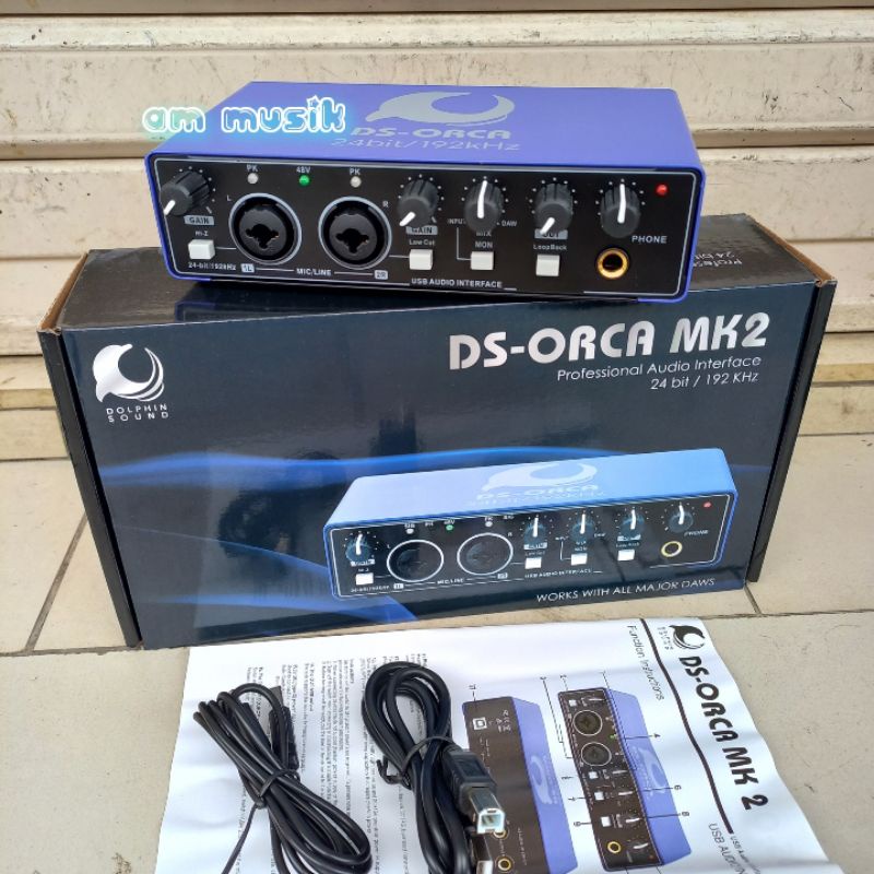 Jual DHOLPIN SOUND DS-ORCA-MK2 SOUNDCRAD DS ORCA MK 2 RECORDING ...