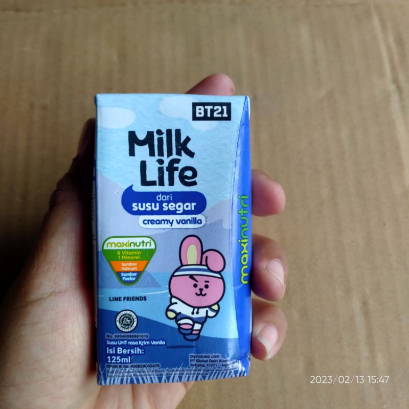 Jual Susu UHT Milk life Bt21 | Shopee Indonesia