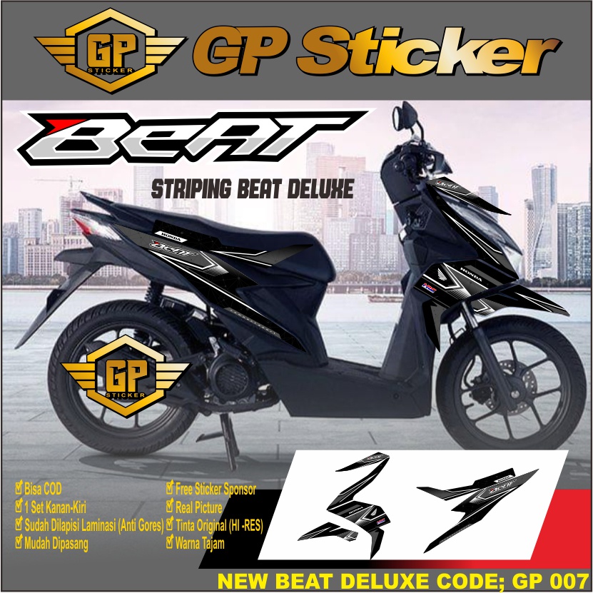 Jual Sticker Stiker Striping Lis Variasi Beat Deluxe 2020 - 2022 ...