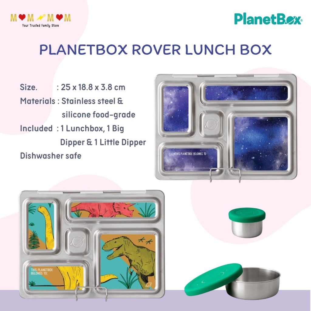 Jual PlanetBox Rover Lunchbox - Kotak Makan Planet Box | Shopee Indonesia
