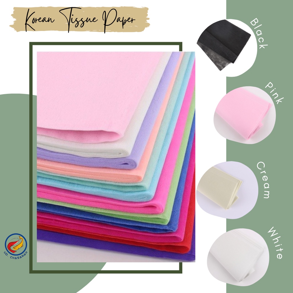 Jual Kertas Tissue Tisu Florist/ Kertas tisu Buket Bunga Korea / Tissue ...